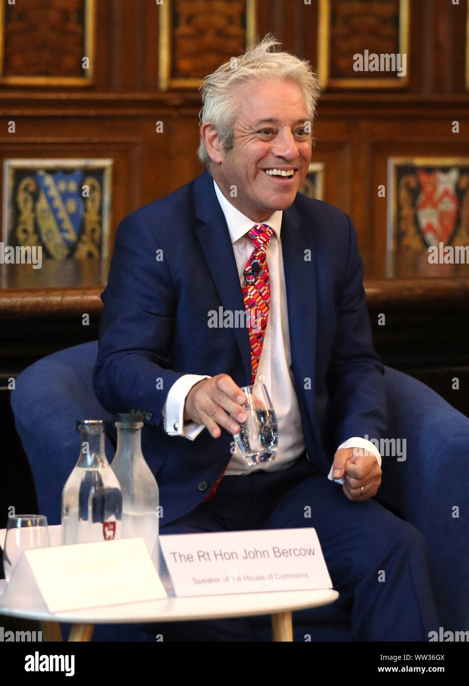 Speaker of the House of Commons, John Bercow, speaking at the Sixth ...