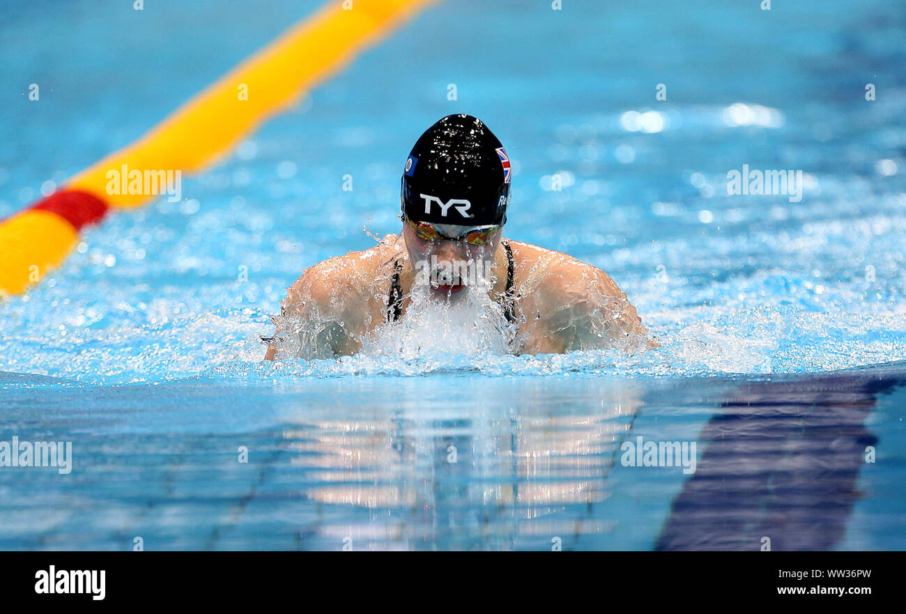 Great Britain's Rebecca Redfern in the Women's 100m Breaststroke SB13 ...
