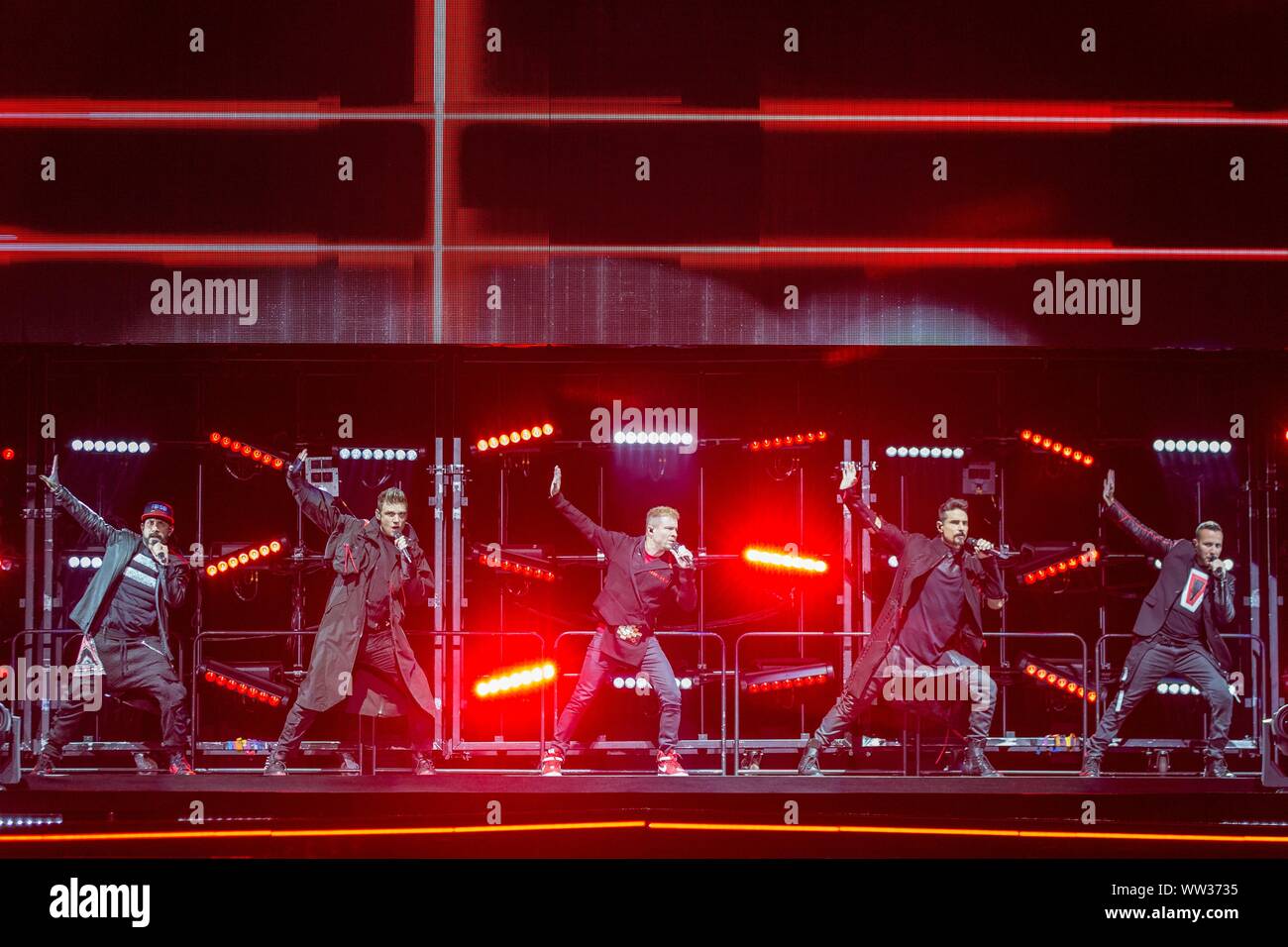 September 11, 2019, Milwaukee, Wisconsin, U.S: A.J. MCLEAN, NICK CARTER ...