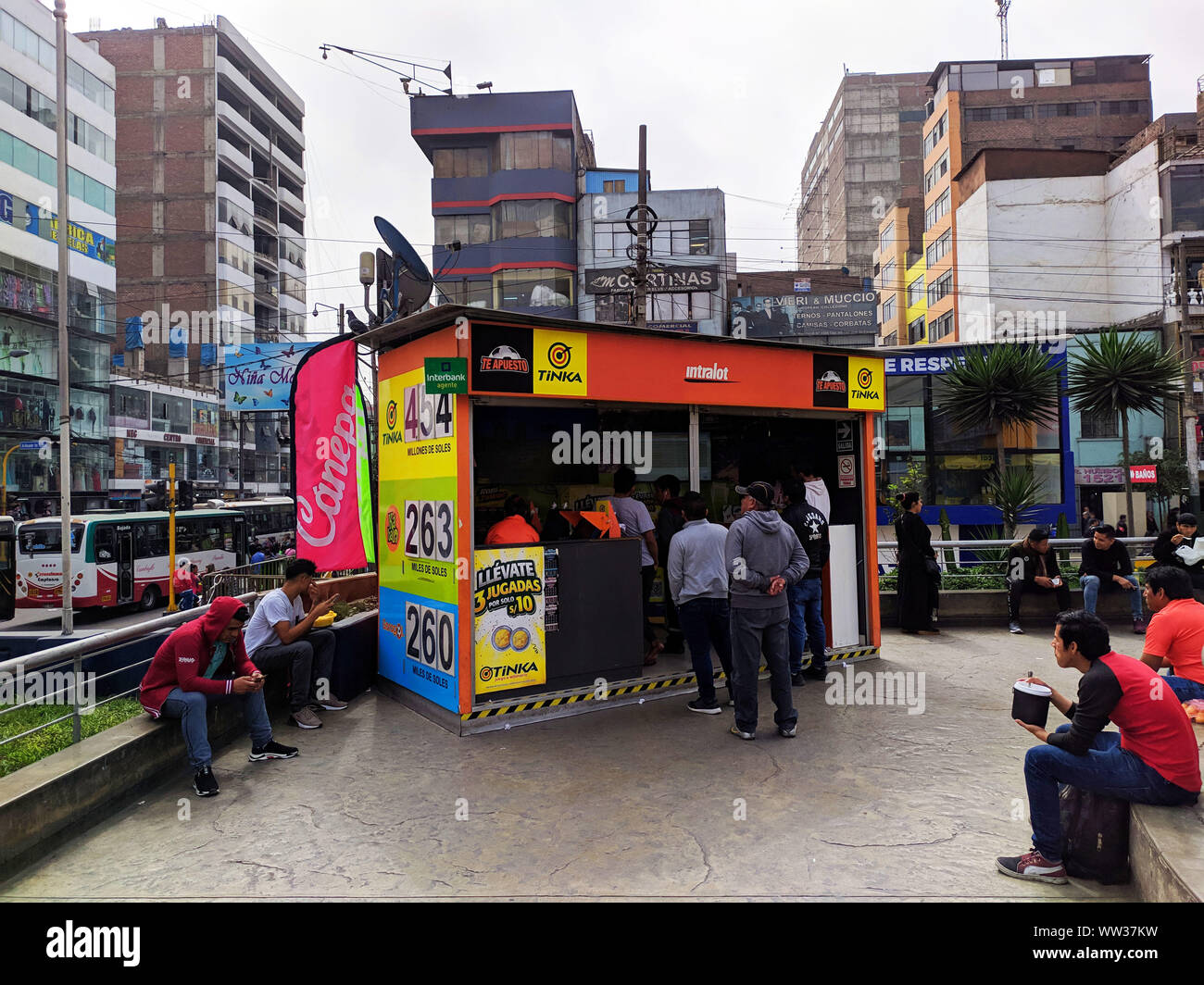 Gamarra la Victroria Lima Peru, the biggest fabric and textile market ...