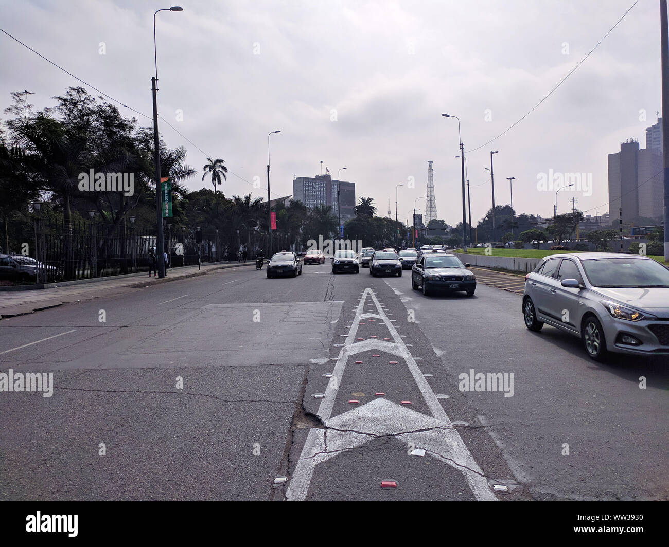 Traffic jam lima peru hi-res stock photography and images - Alamy