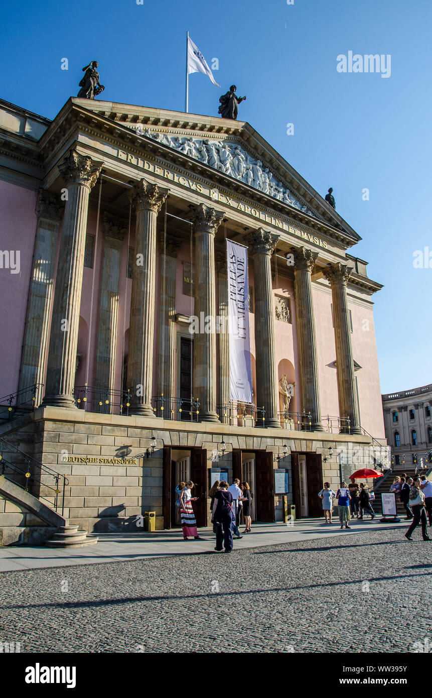 The Berlin State Opera is a German opera company based in Berlin. Its ...