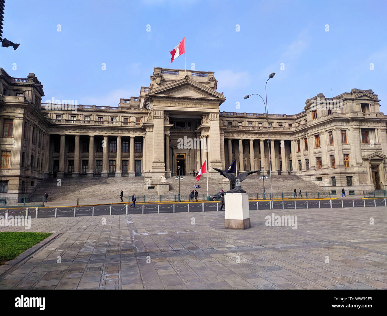 Palacio de justicia,courthouse at Lima Peru, also called the house of ...
