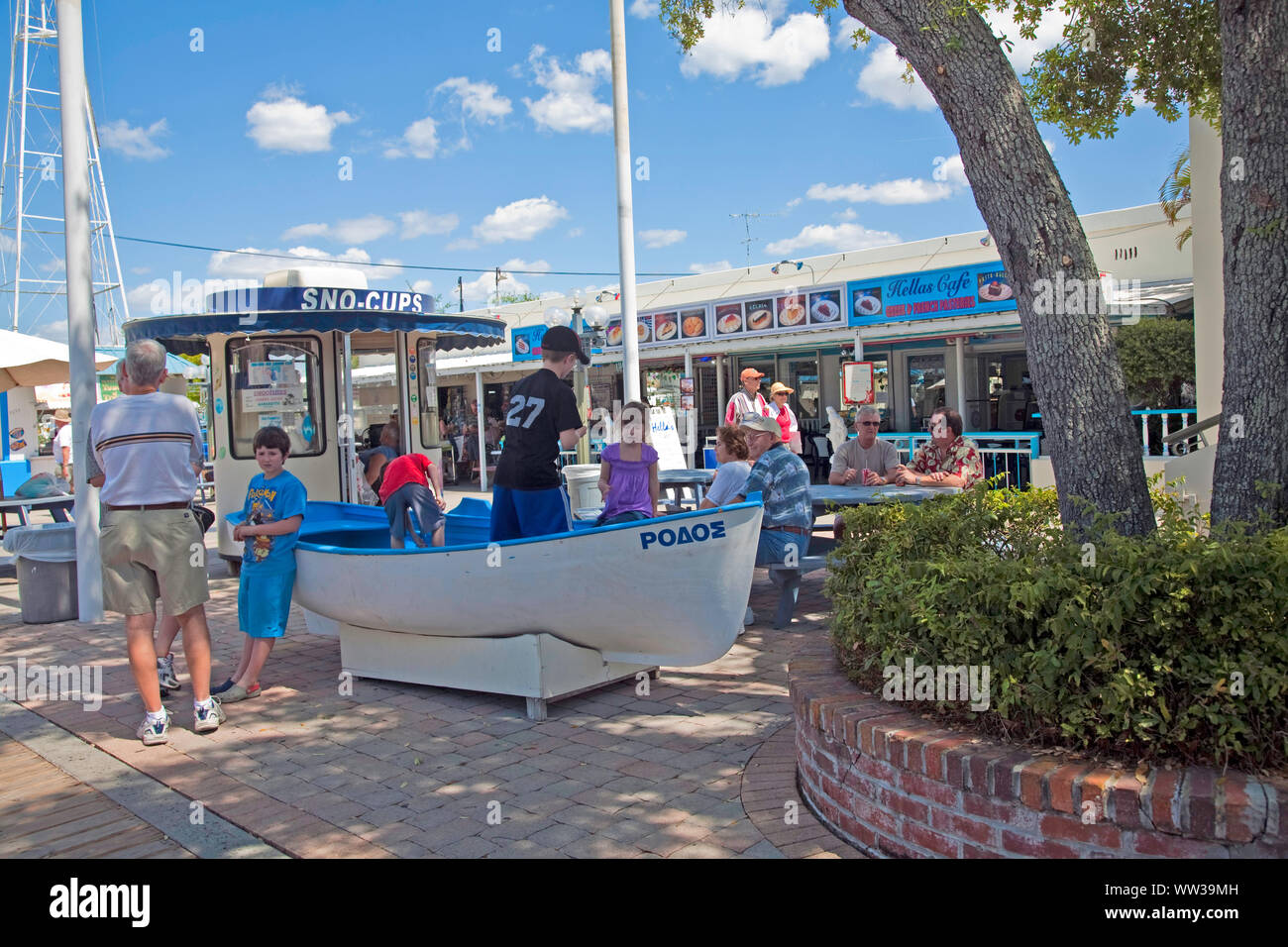 Tarpon Springs, Florida Seaport, USA, traditional Greek Sponge Industry ...