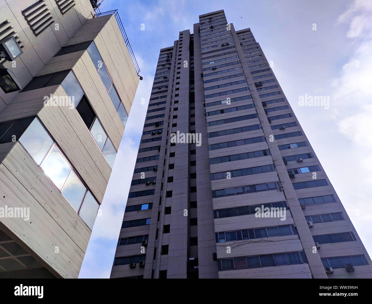 Centro Civico, for years the highest building in Lima Peru Stock Photo ...