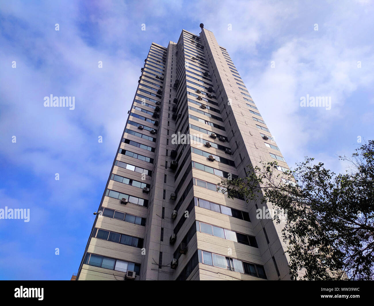 Centro Civico, for years the highest building in Lima Peru Stock Photo ...