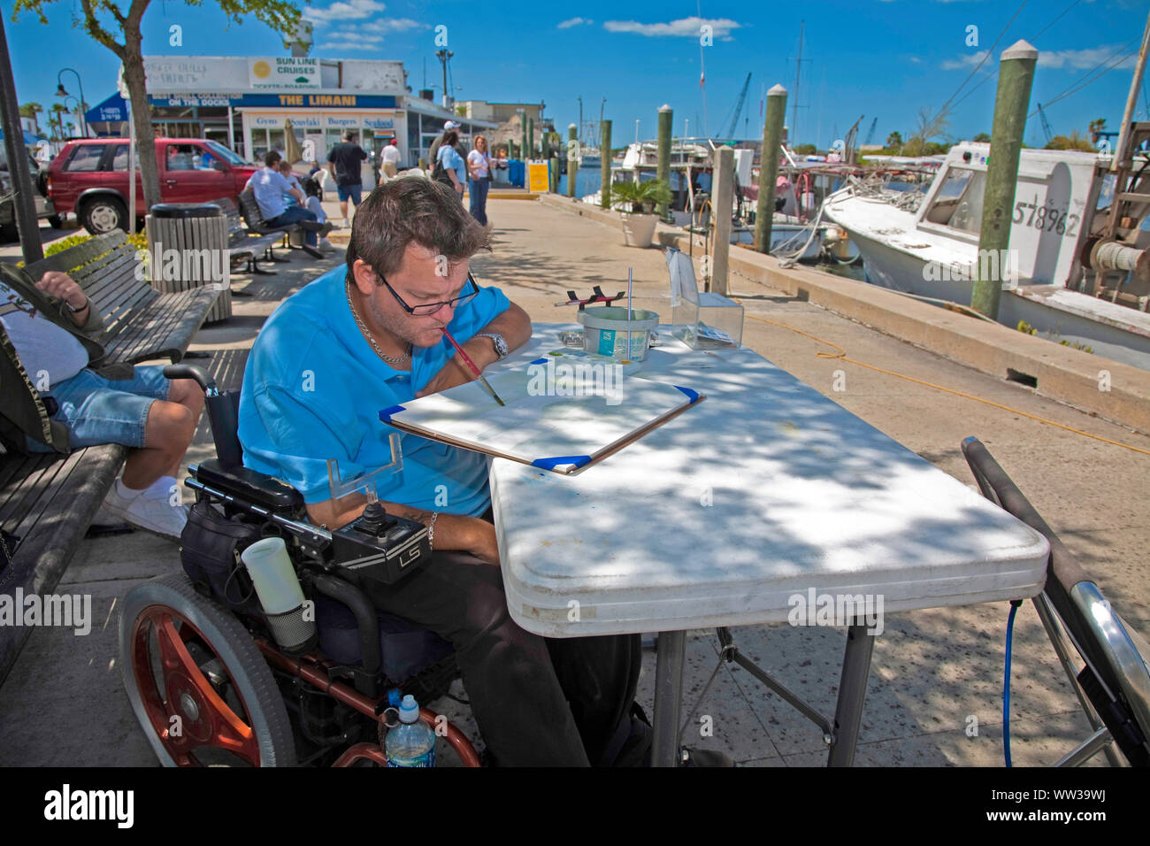 Tarpon Springs, Florida Seaport, USA, traditional Greek Sponge Industry ...