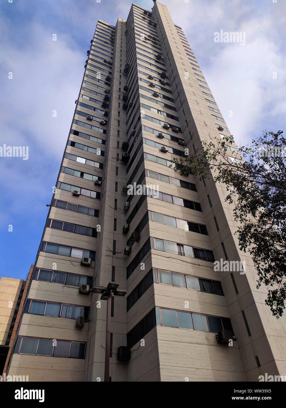 Centro Civico, for years the highest building in Lima Peru Stock Photo ...