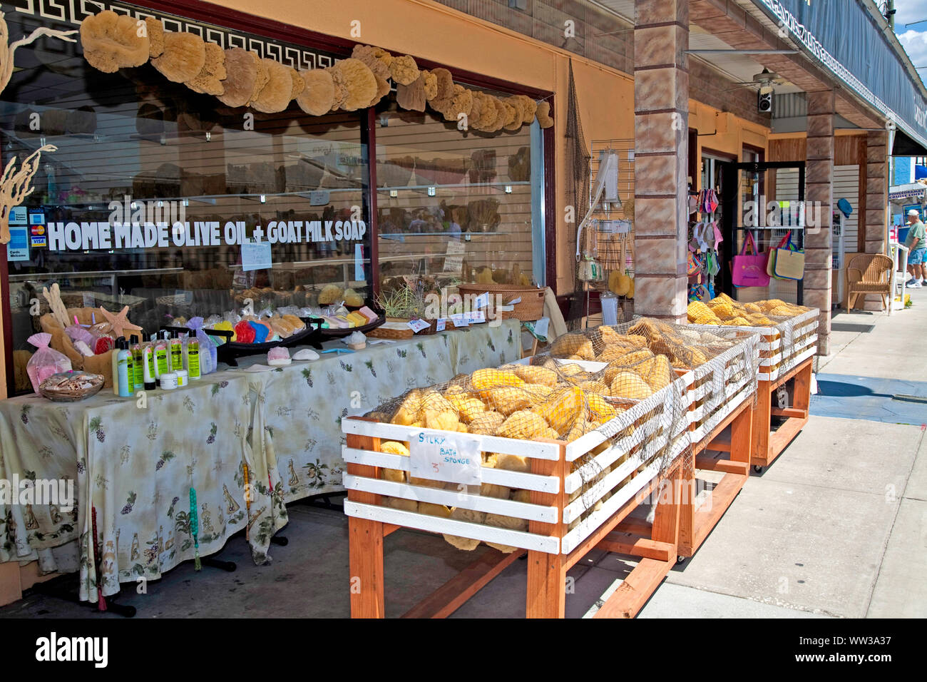 Tarpon Springs, Florida Seaport, USA, traditional Greek Sponge Industry ...
