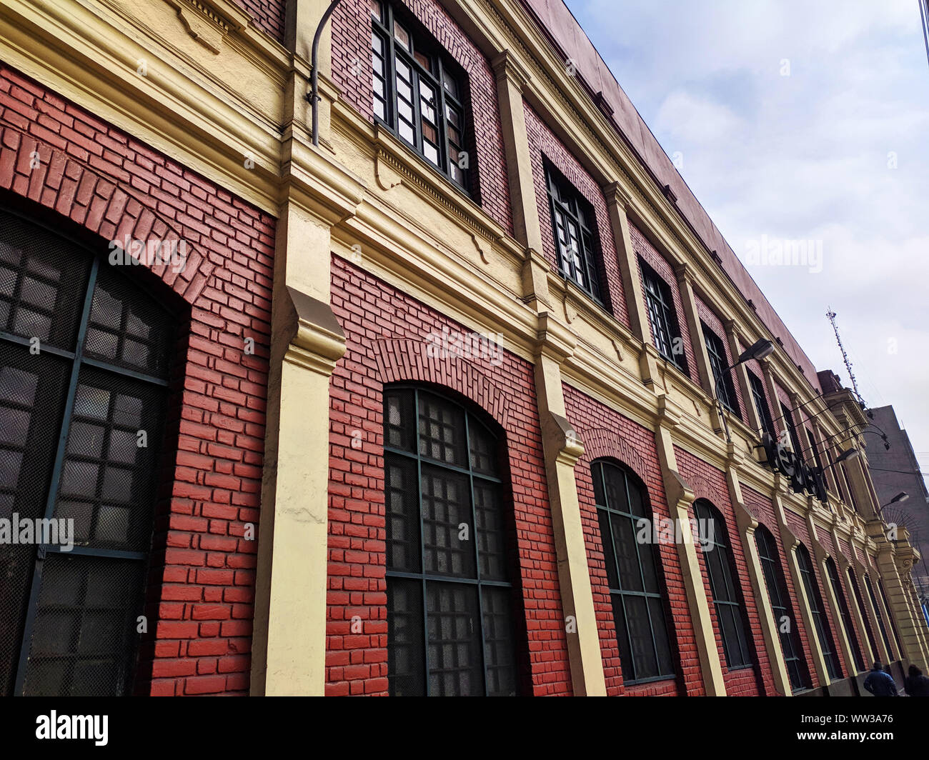 Lima Peru with al his old Spanish colonial buildings and the Plaza de ...