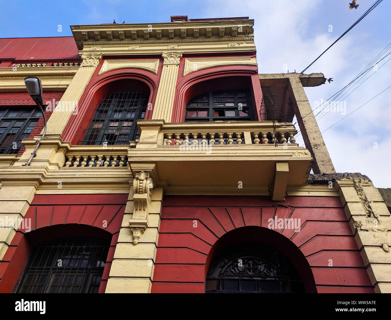 Lima Peru with al his old Spanish colonial buildings and the Plaza de ...