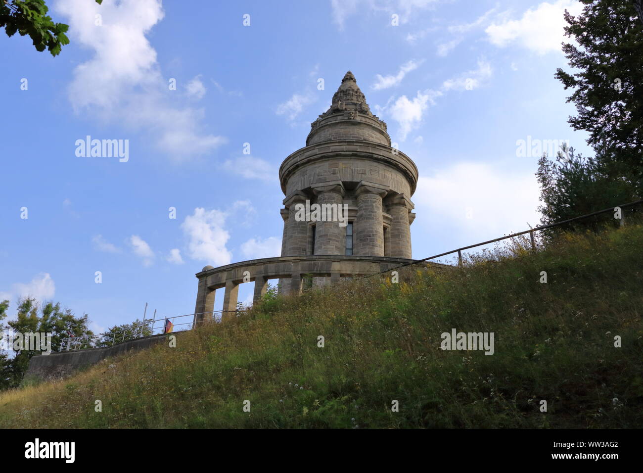 The Burschenschaftsdenkmal (lit. fraternity monument) in Eisenach in ...