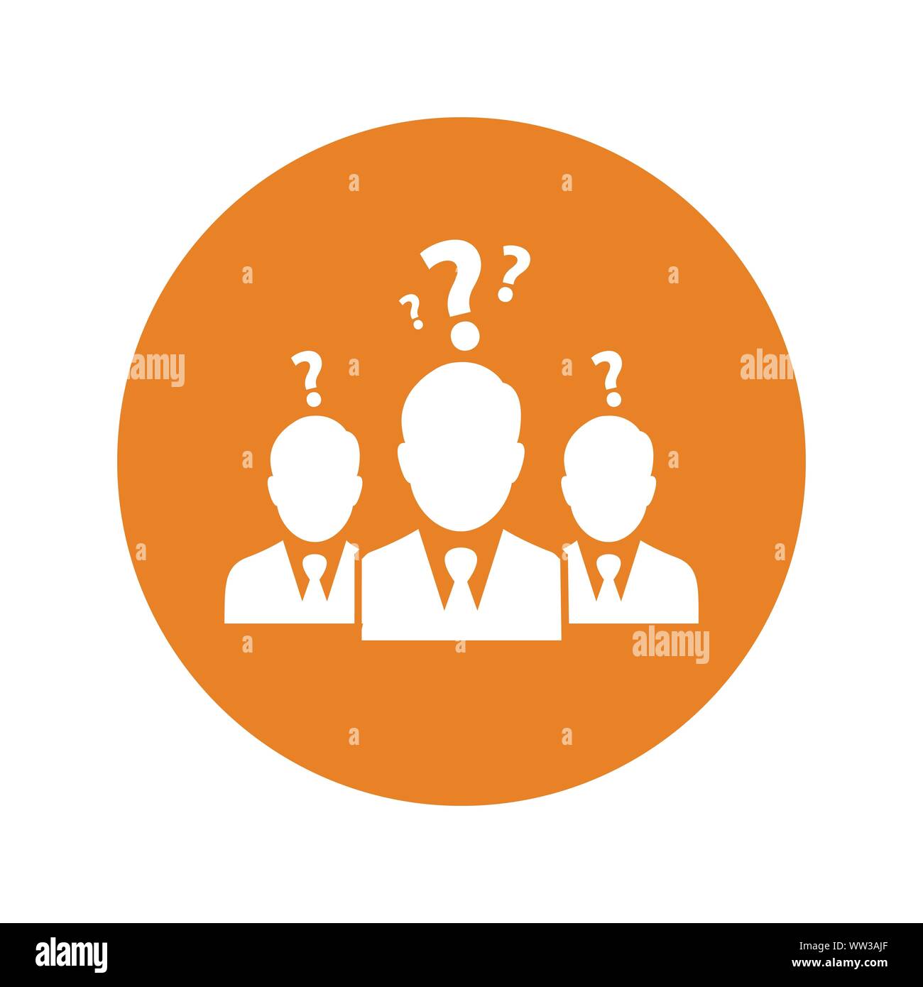 Business query, asking information icon Stock Vector Image & Art - Alamy