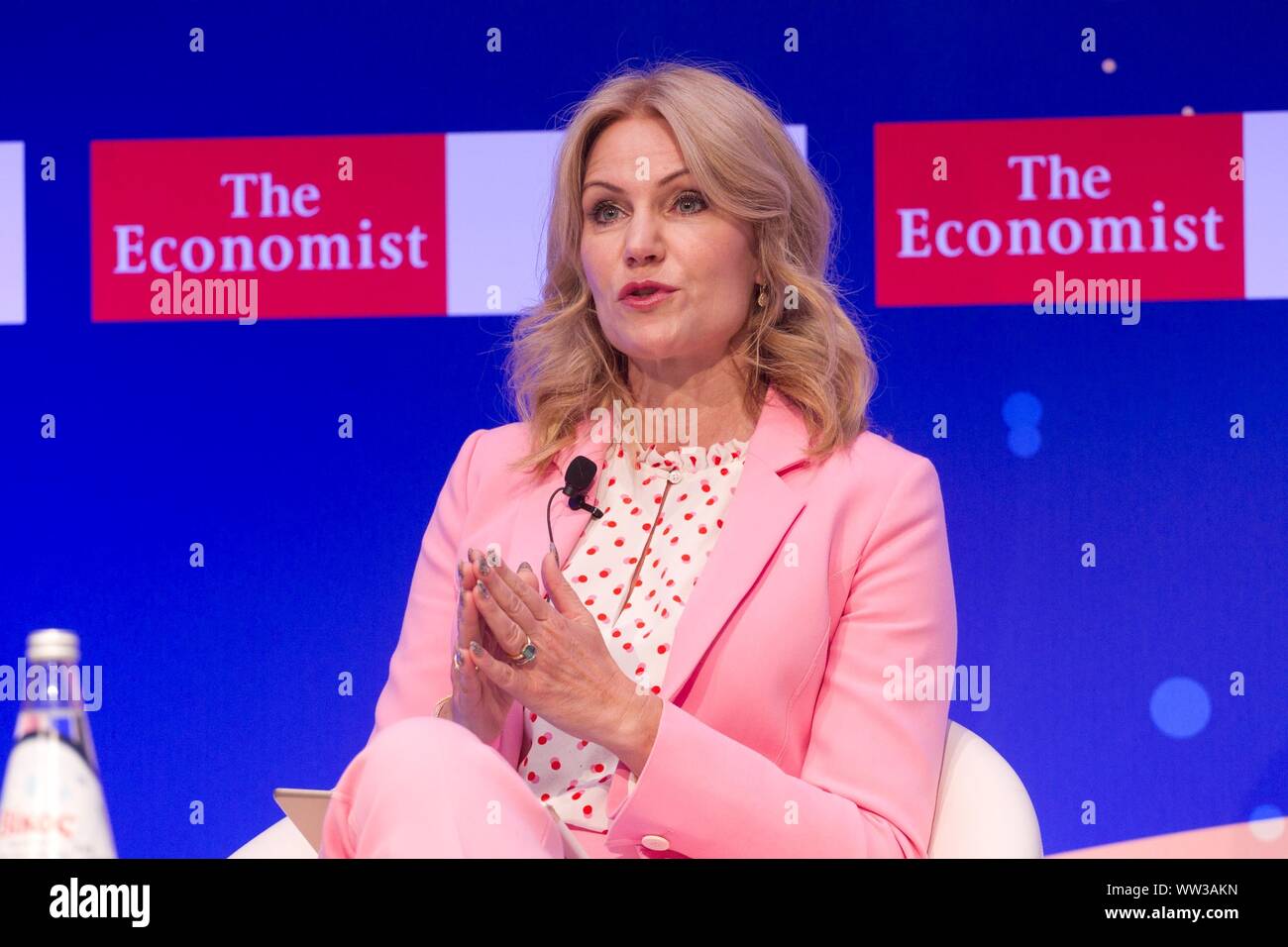 Former prime minister of Denmark, Helle Thorning-Schmidt Stock Photo ...