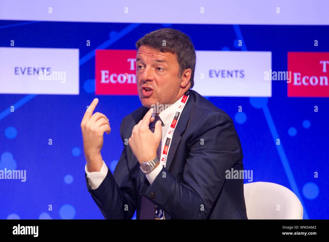 Italian former prime minister hi-res stock photography and images - Alamy