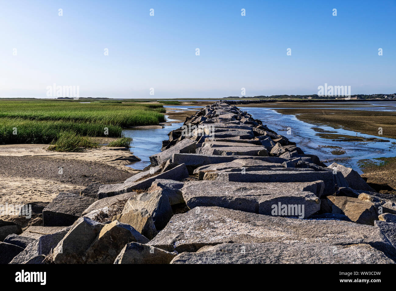 Provincetown breakwater hi-res stock photography and images - Alamy