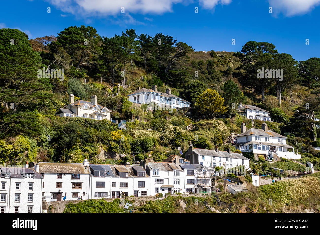 Shell house polperro cornwall hi-res stock photography and images - Alamy
