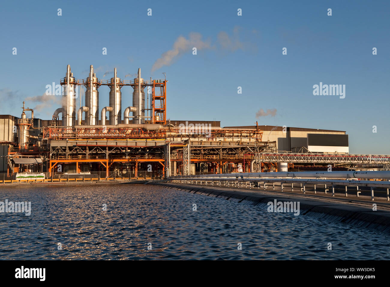 Paper Recycling Industry Stock Photo - Alamy