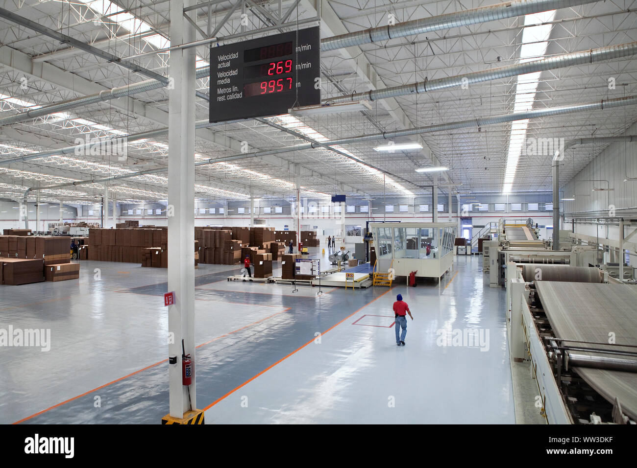 Paper Recycling Industry Stock Photo - Alamy