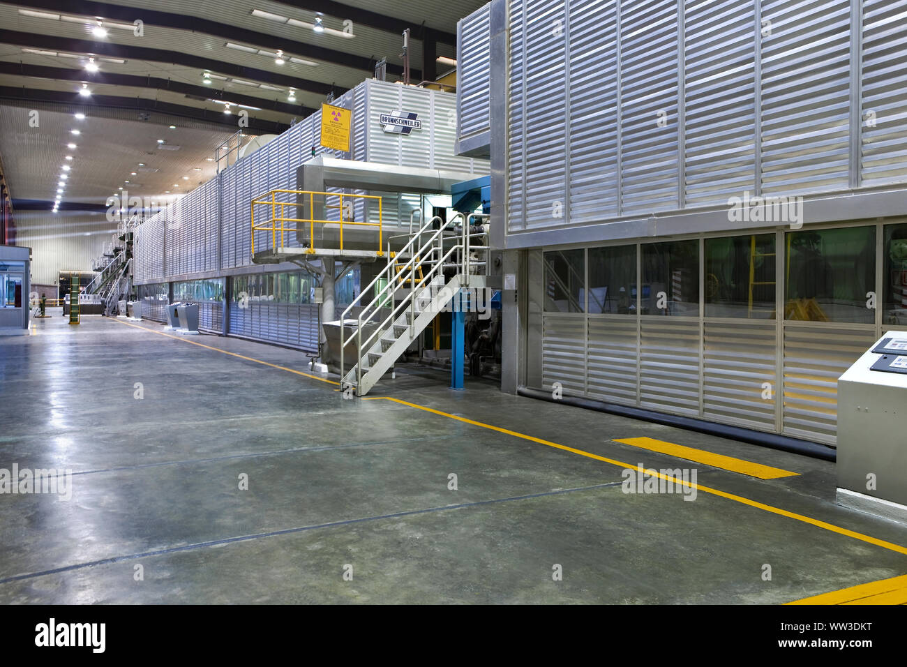 Paper Recycling Industry Stock Photo - Alamy