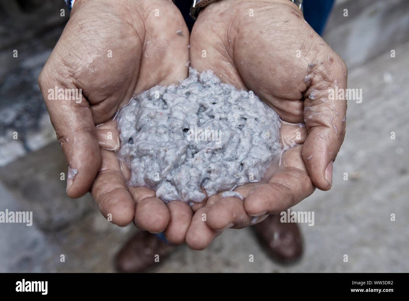 Paper Recycling Industry Stock Photo - Alamy