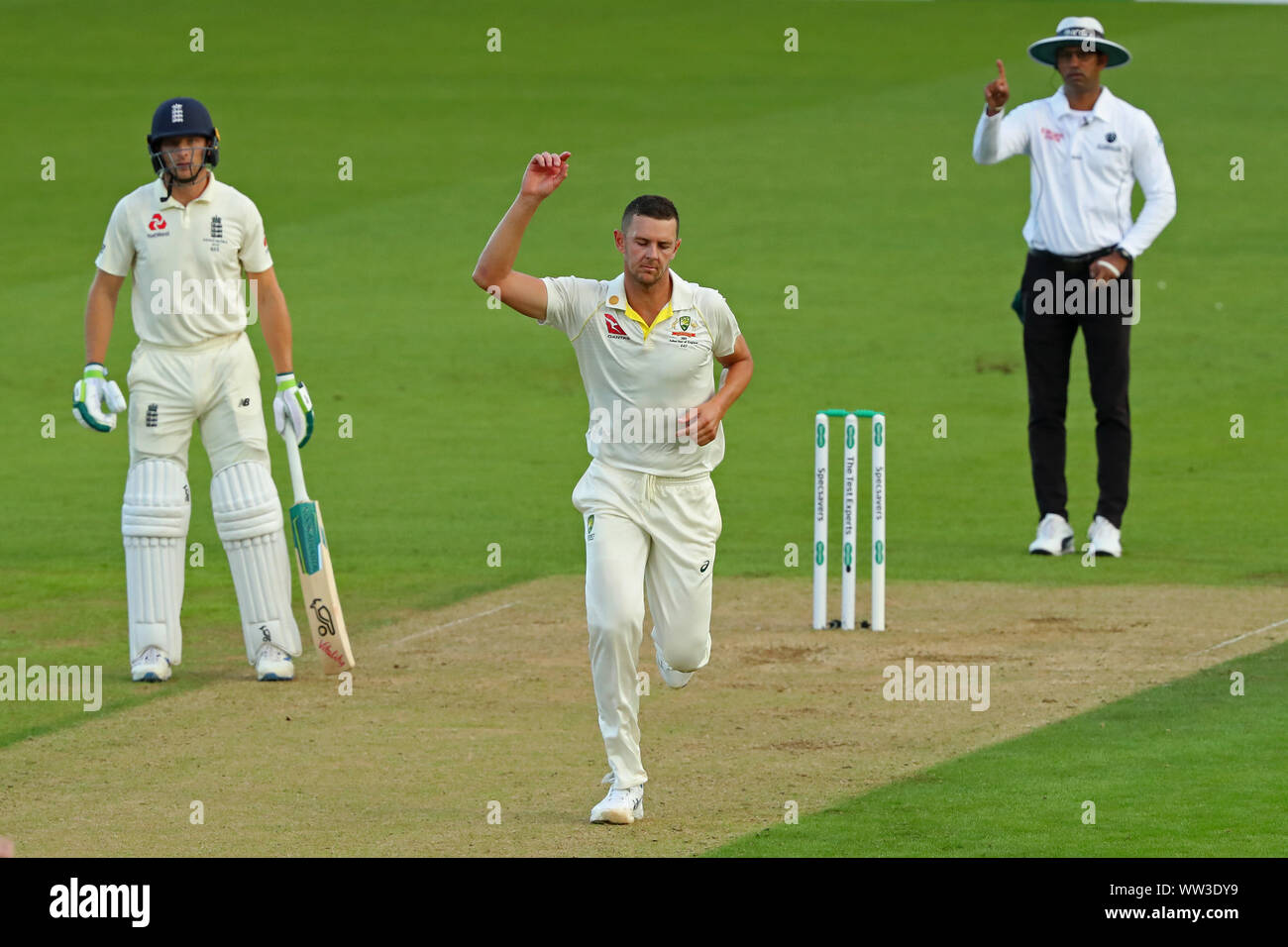 Cricket umpire signals out hi-res stock photography and images - Alamy