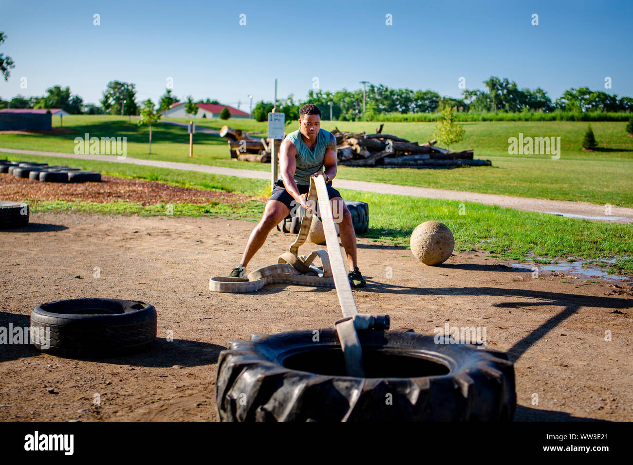 Firefighter training course hi-res stock photography and images - Alamy