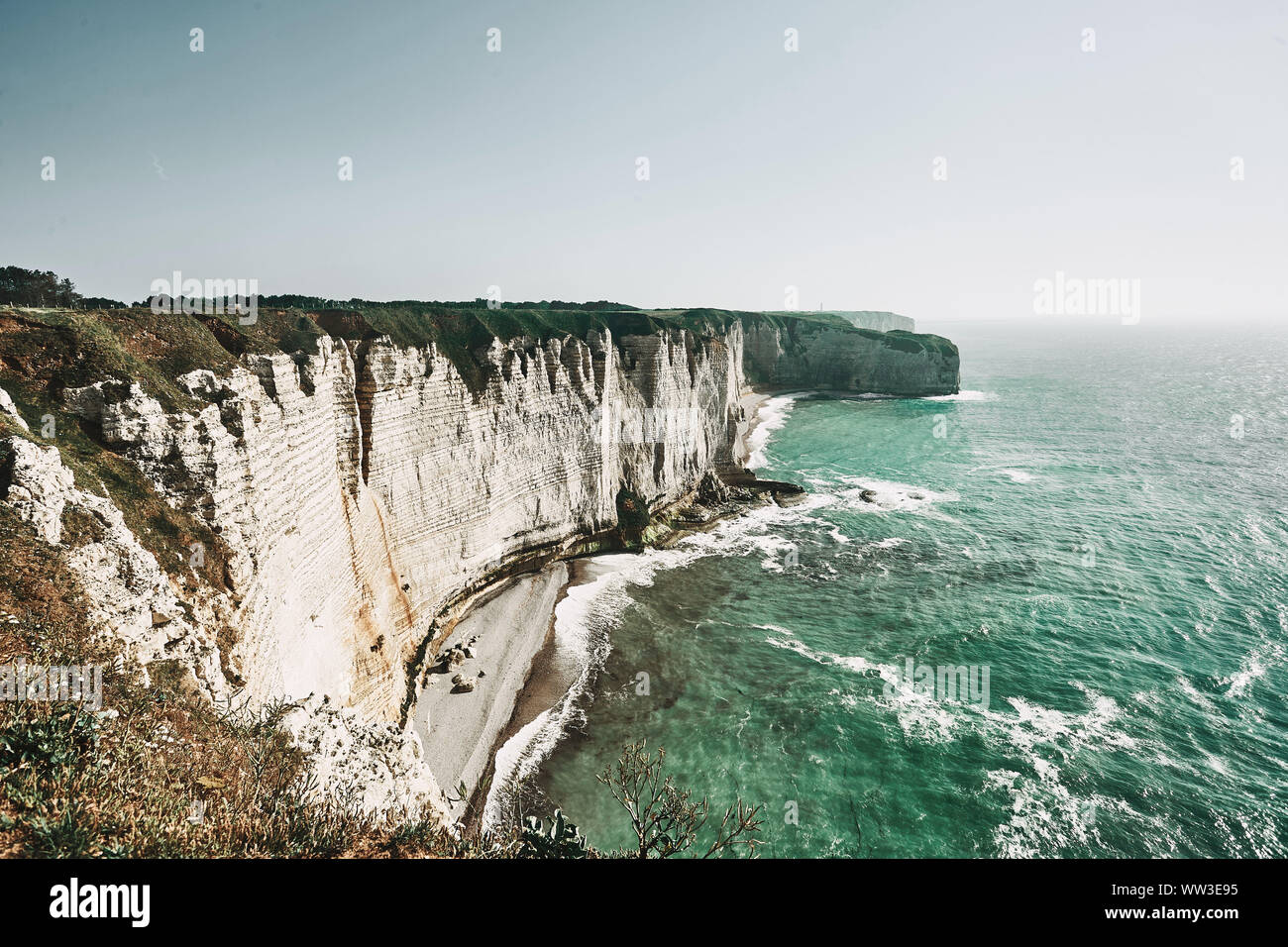 Normandy seashore hi-res stock photography and images - Alamy