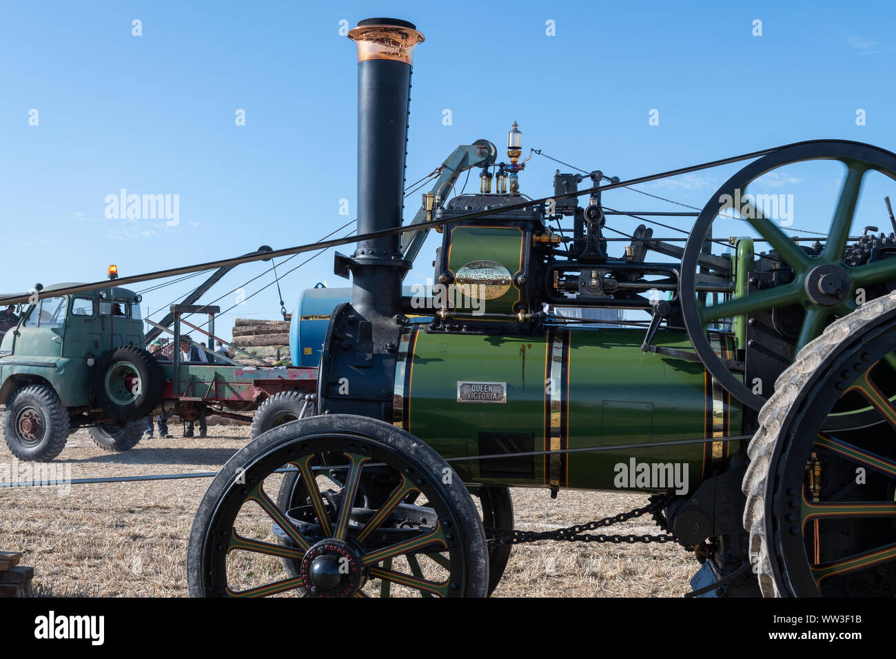Blandford Forum.Dorset.United Kingdom.August 24th 2019.An Aveling and ...