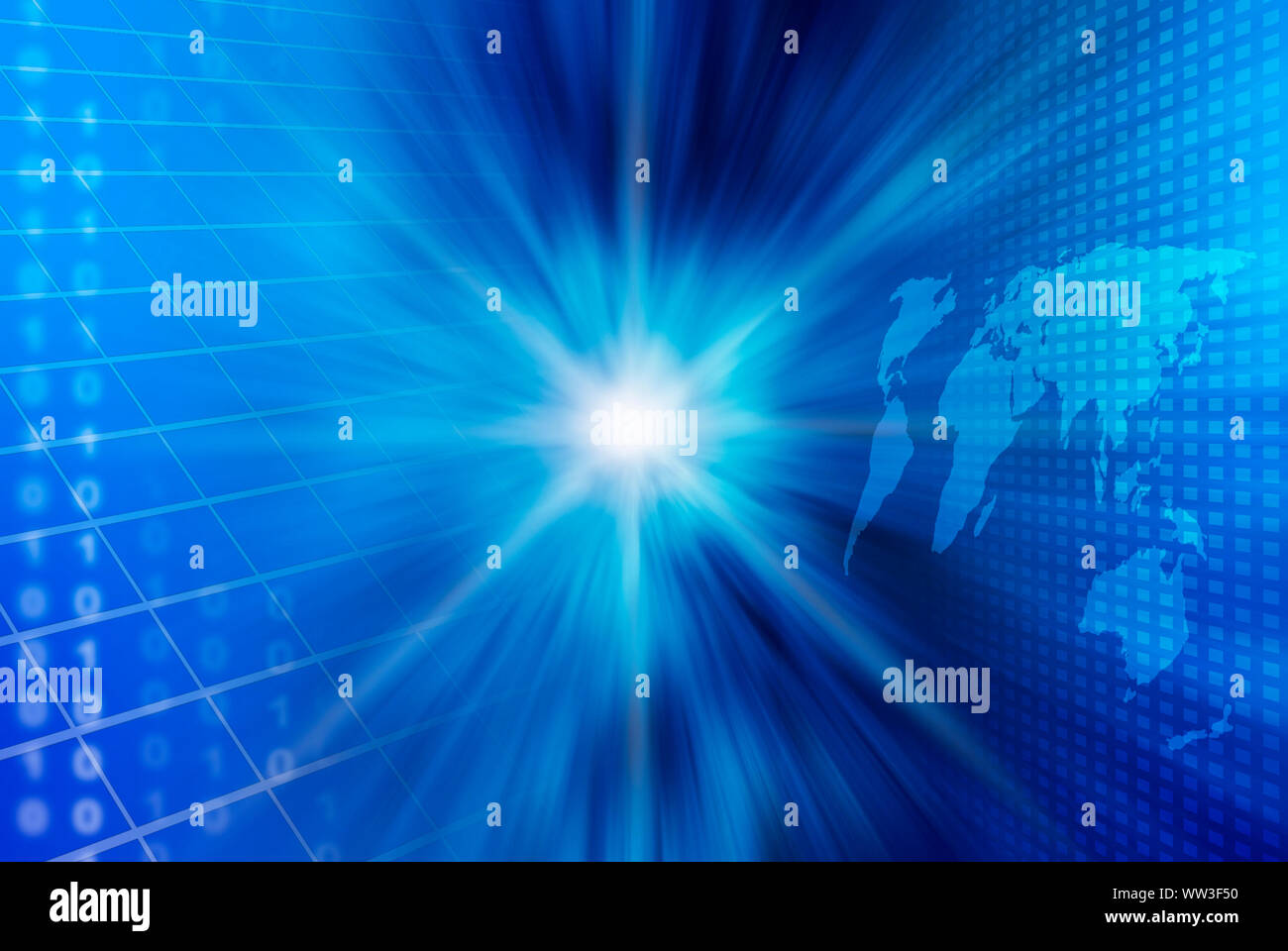 Numbers world map hi-res stock photography and images - Alamy