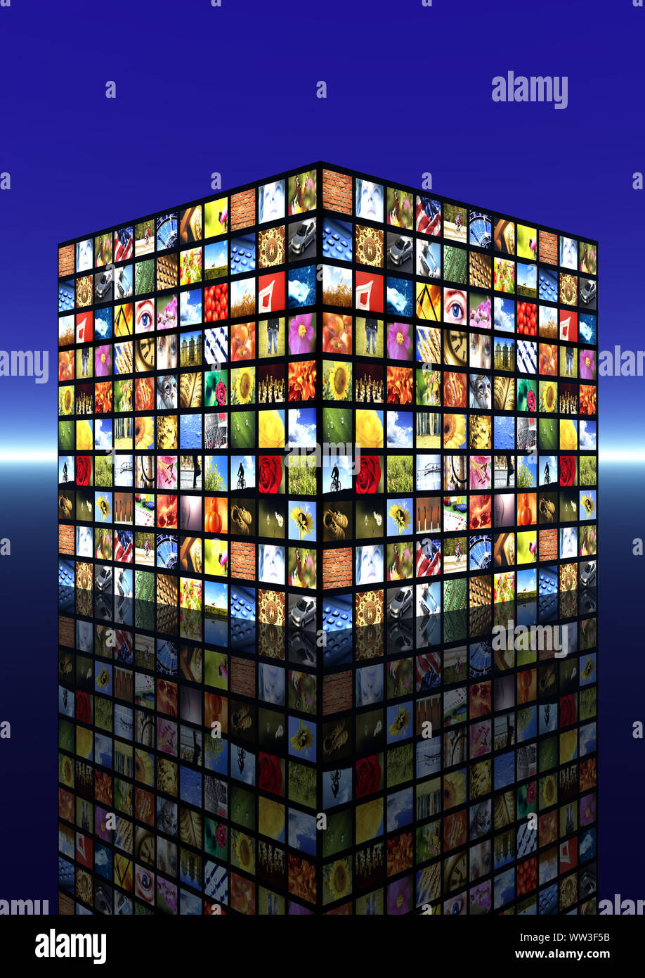 The cube tv hi-res stock photography and images - Alamy