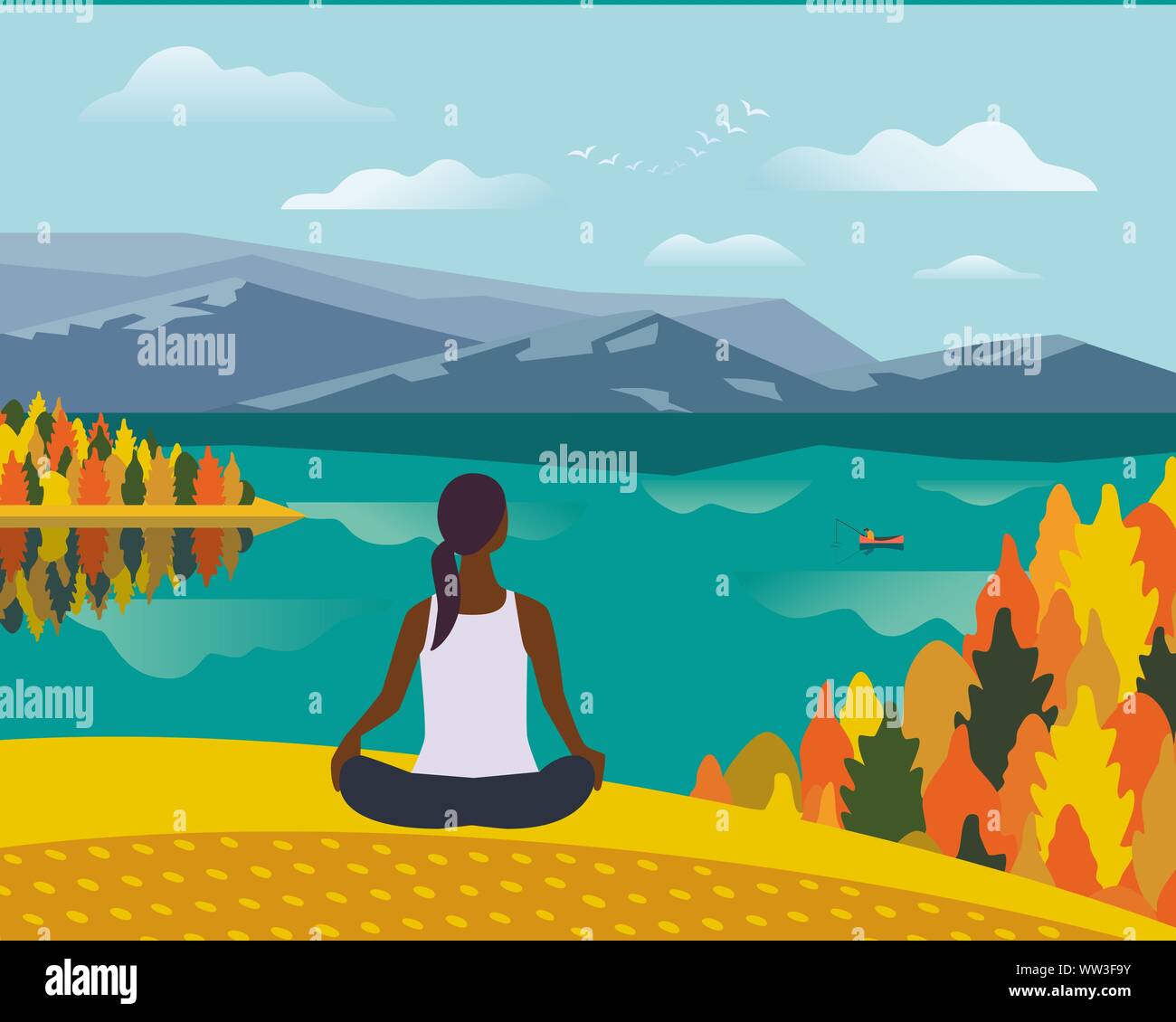 Country girl retro Stock Vector Images - Alamy