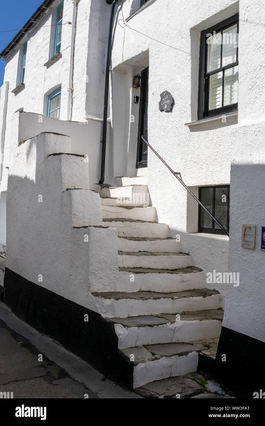 Shell house polperro cornwall hi-res stock photography and images - Alamy