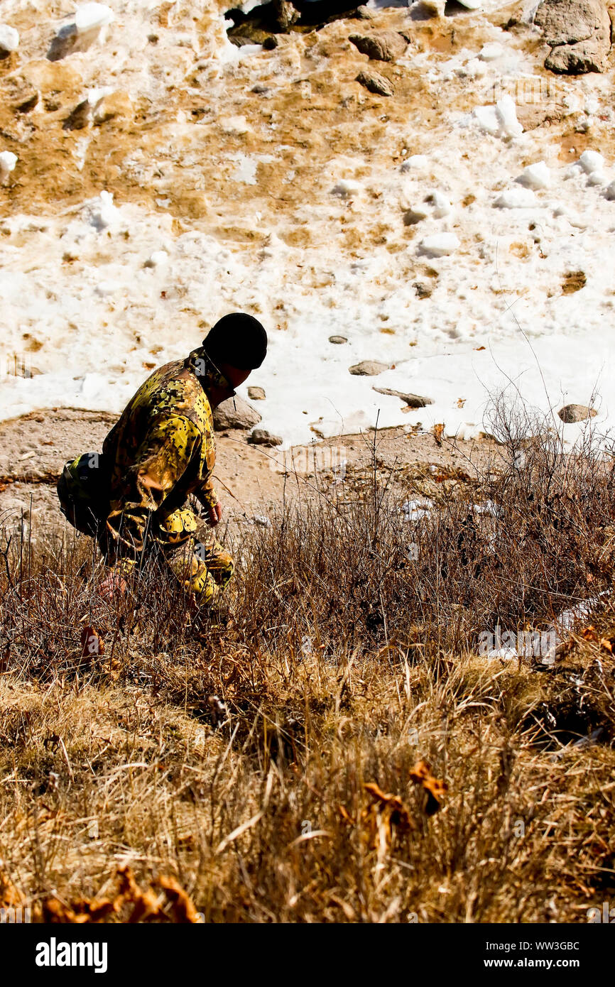 Park Ranger in Proselochny cordon. Lazovsky Nature Reserve, Sikhote ...