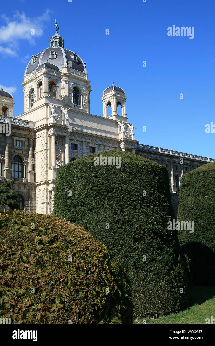 Museum of nature, science and history in Vienna in Austria Stock Photo ...