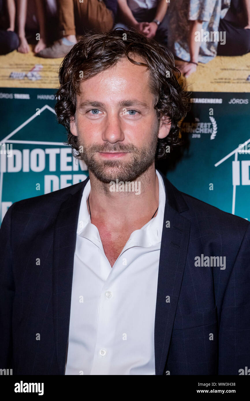 Berlin, Germany. 12th Sep, 2019. Florian Stetter, actor, stands in ...