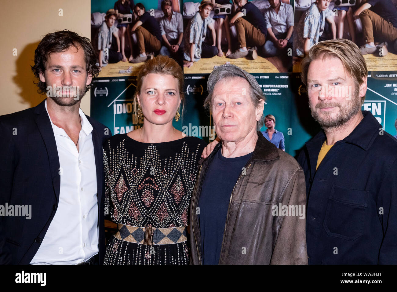 Berlin, Germany. 12th Sep, 2019. Florian Stetter (l-r), actor, Jördis ...