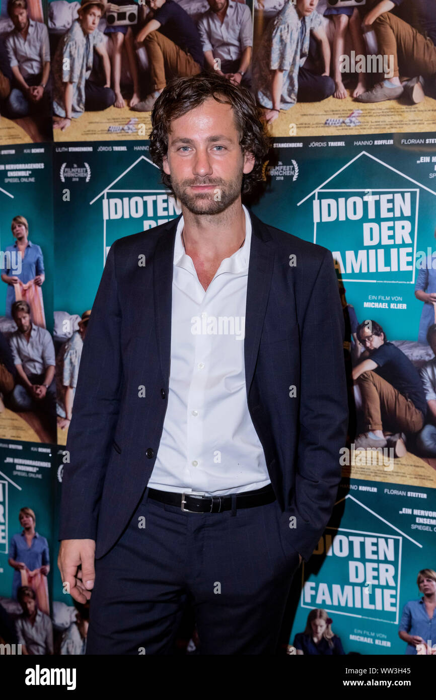 Berlin, Germany. 12th Sep, 2019. Florian Stetter, actor, stands in ...