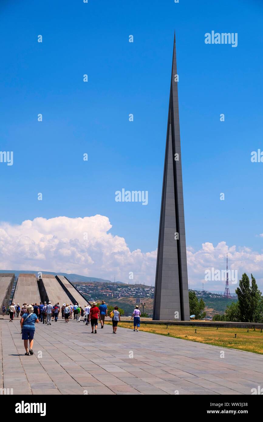 Armenian genocide memorial complex yerevan hi-res stock photography and ...