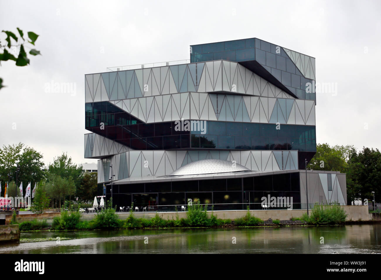 Science Center Heilbronn am Neckar, Baden-Würtemberg, Deutschland Stock ...