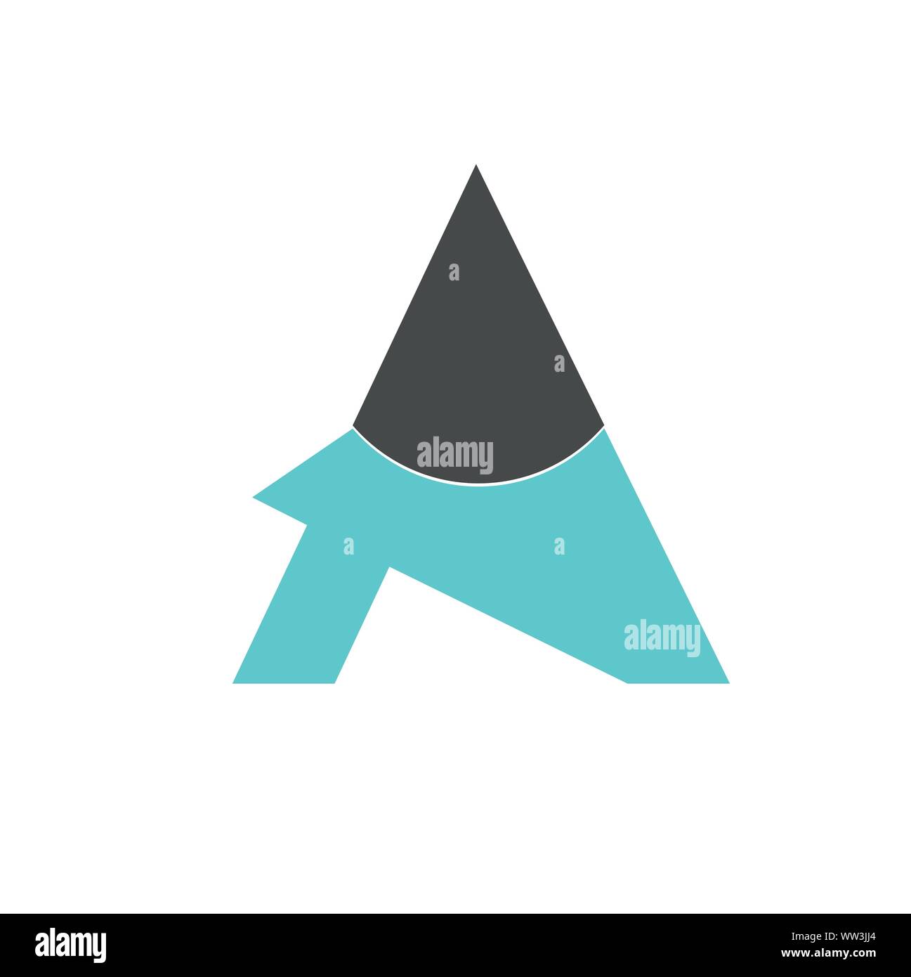 Letter A Logo Designs. Abstract, background Stock Vector Image & Art ...