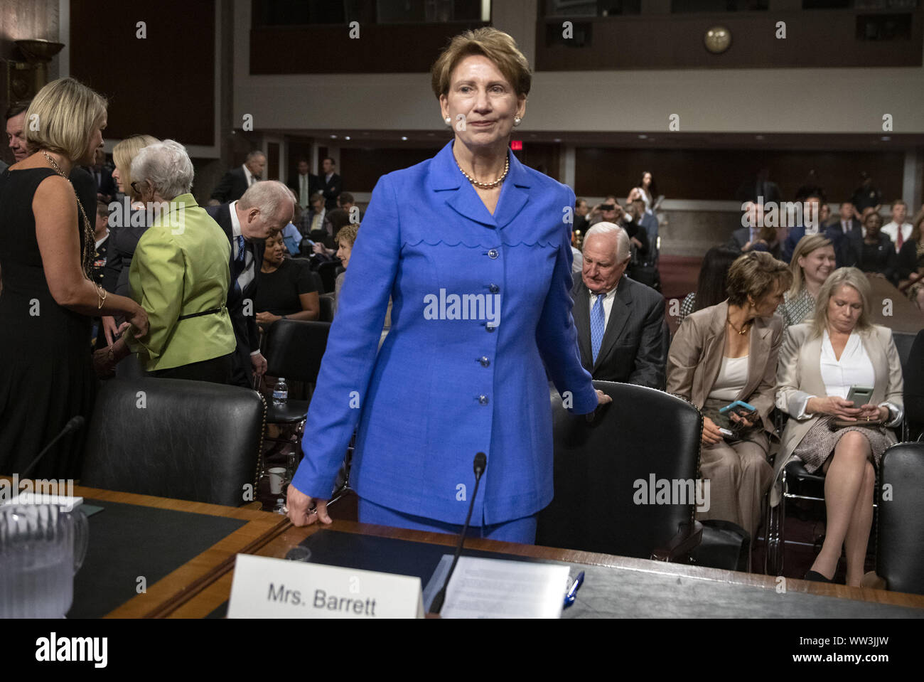Washington, District of Columbia, USA. 12th Sep, 2019. Barbara M ...
