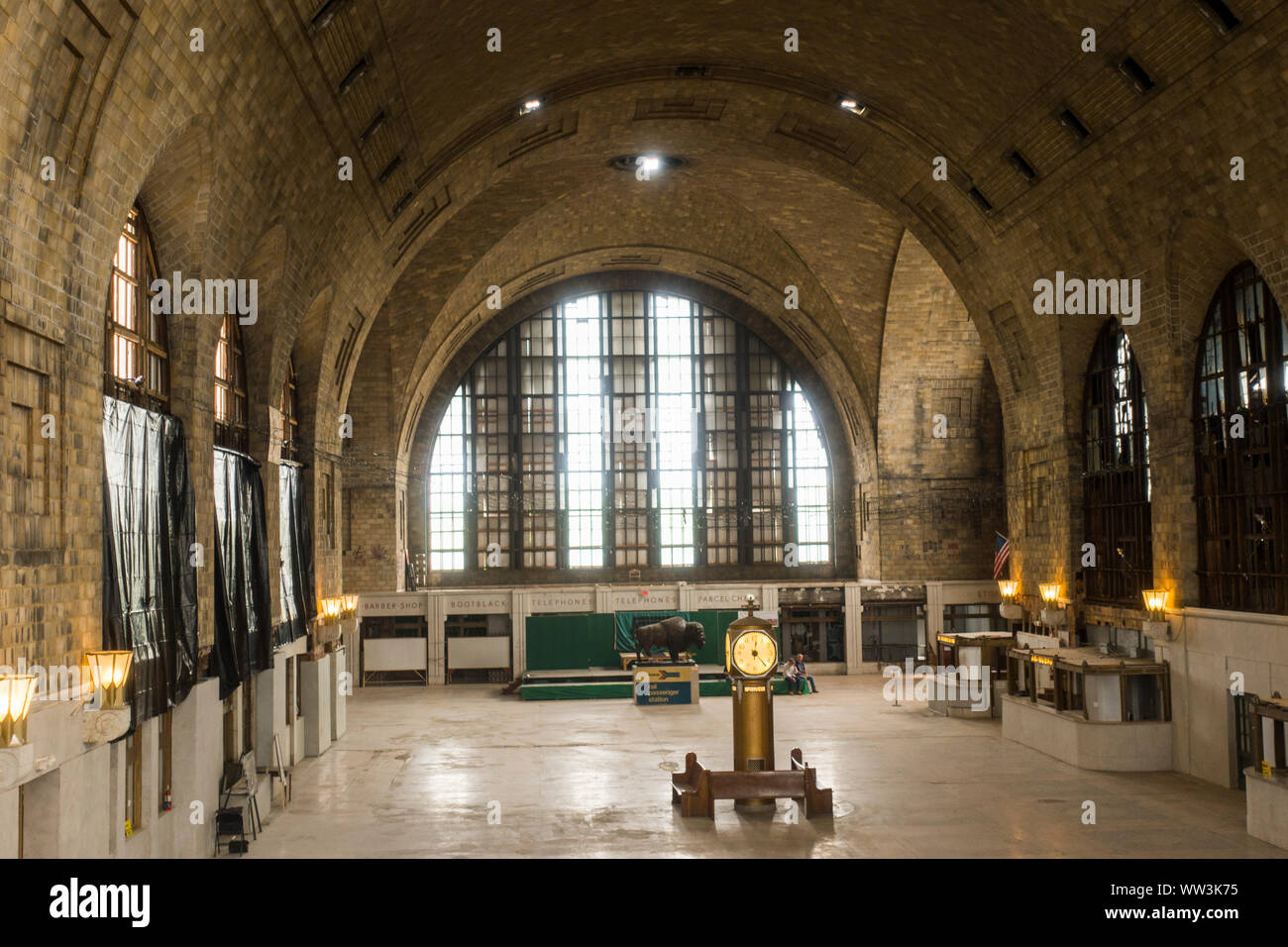 Buffalo Central Terminal in Buffalo New York Stock Photo - Alamy