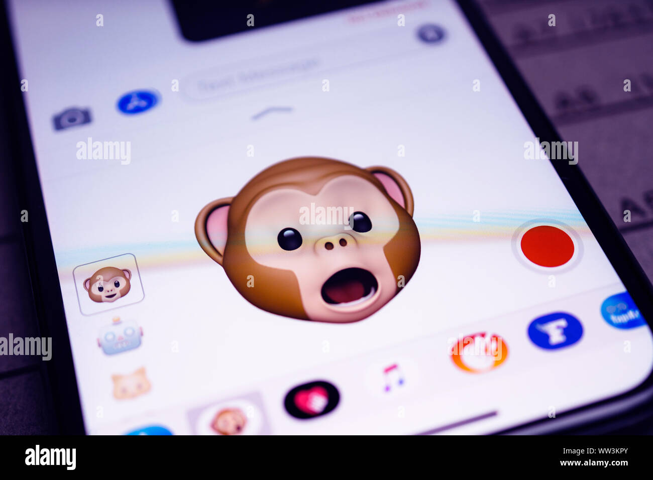 Paris, France - Sep 12, 2019: Latest iPhone 11 Pro featuring multiple ...