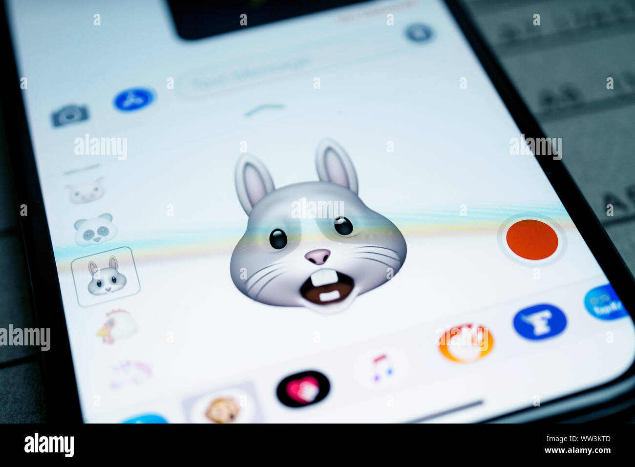 Paris, France - Sep 12, 2019: Latest iPhone 11 Pro featuring multiple ...