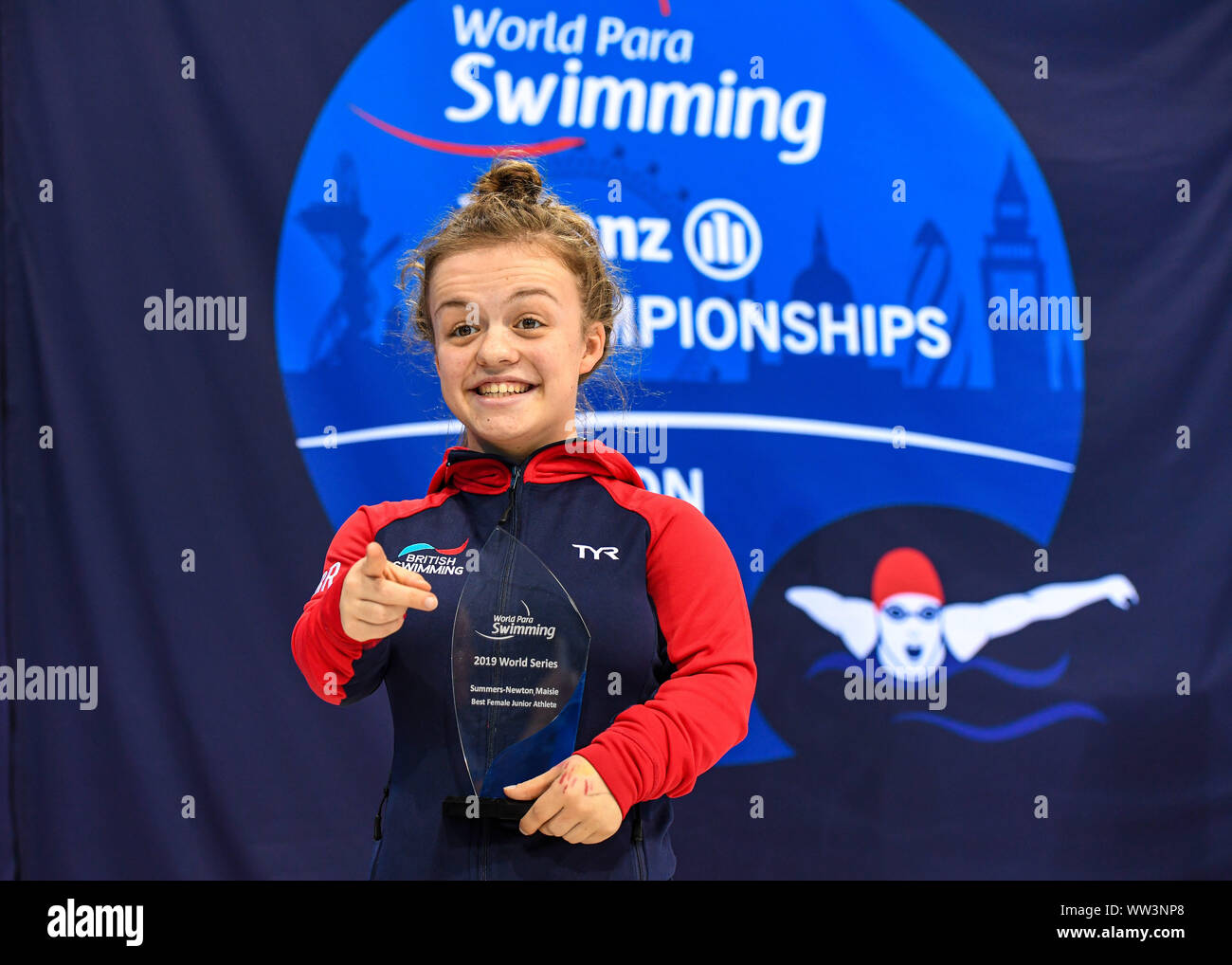 Female swimming champions hi-res stock photography and images - Alamy