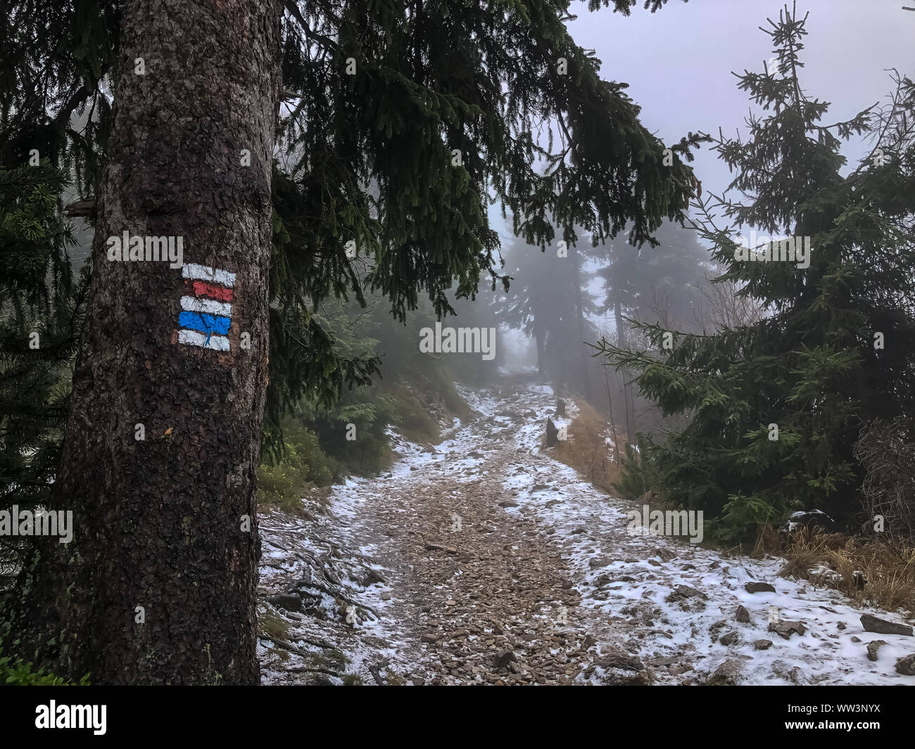 Hikng trail hi-res stock photography and images - Alamy