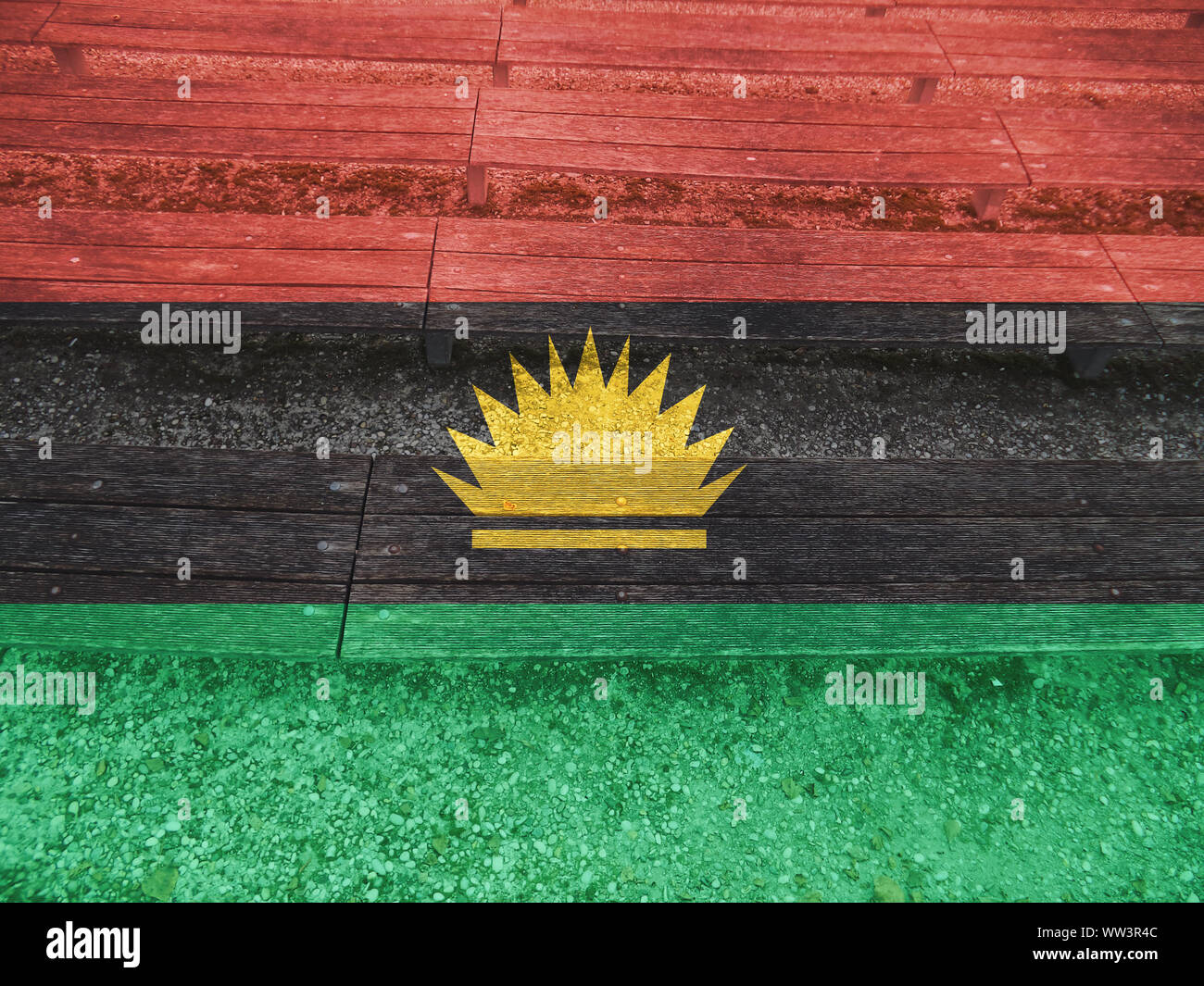 Biafra flag hi-res stock photography and images - Alamy