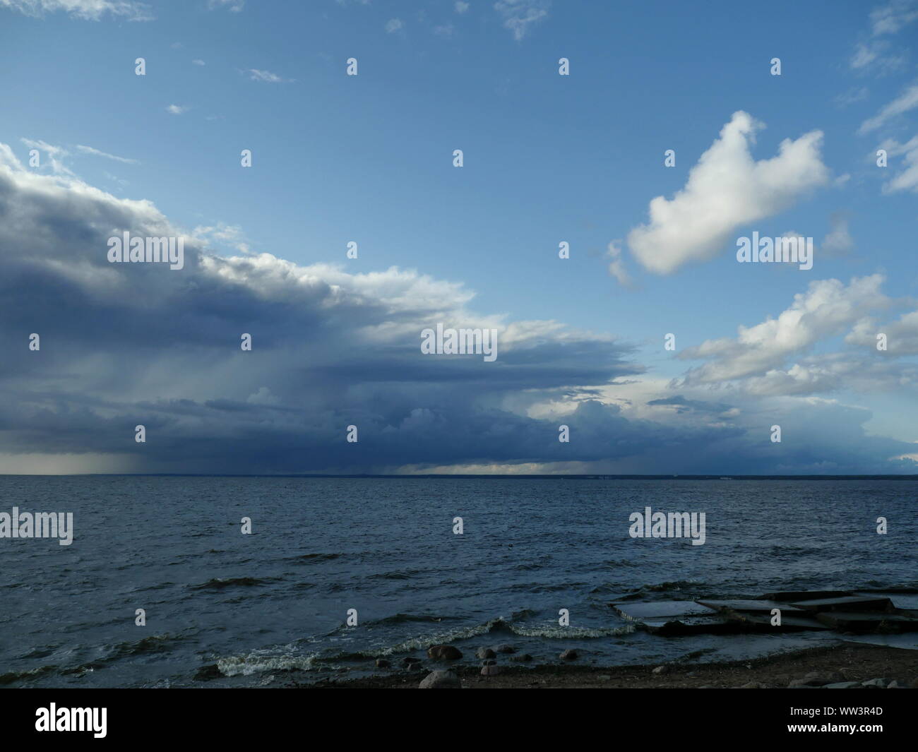 Swirl of dramatic clouds hi-res stock photography and images - Alamy