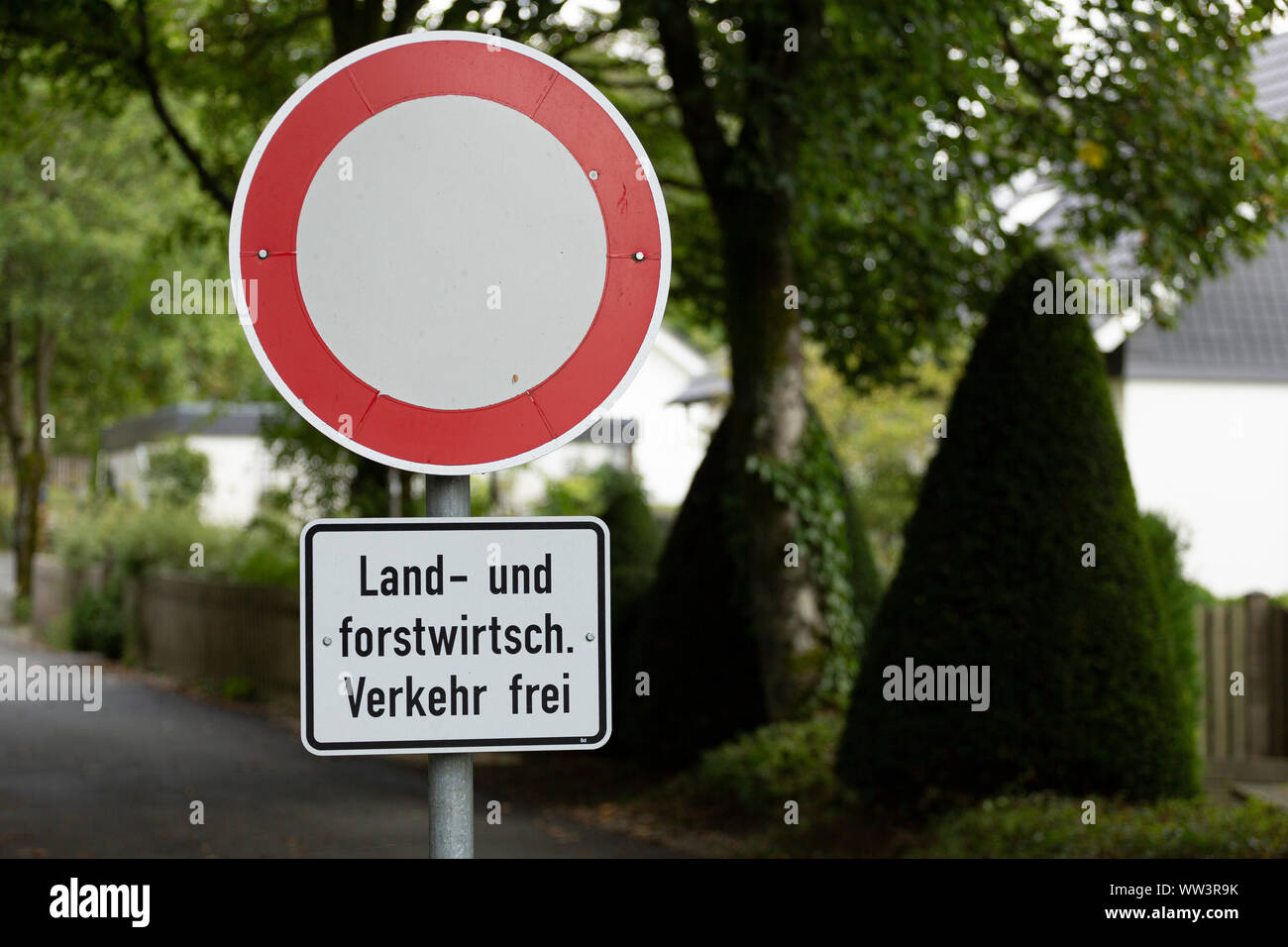 Road sign no entry except hi-res stock photography and images - Alamy